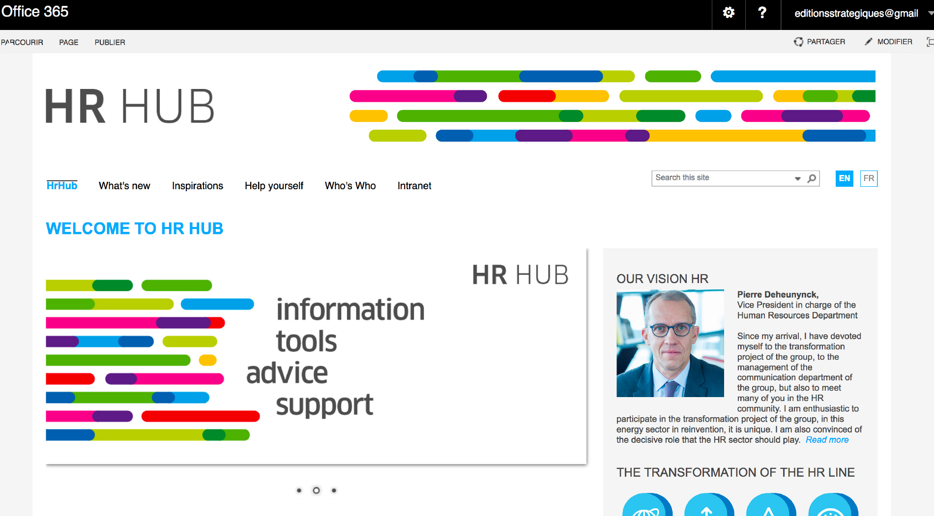 ENGIE – Intranet RH Groupe